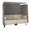 Prooff Niche bank bruin // Bekleding: Steelcut Trio - Canoof.nl